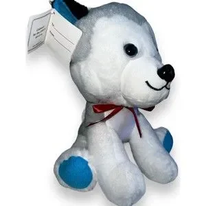 Calplush | Toys | Husky Dog Stuffed Animal Husky Plush Blue Eyes White ...